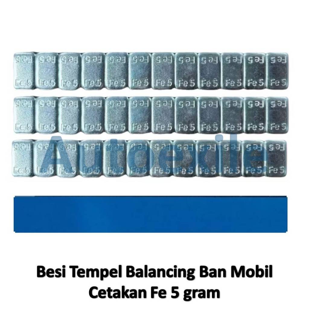 Jual Besi Tempel Balancing Mata Cetakan Fe 5 Gram Kotak Buat Weight ...