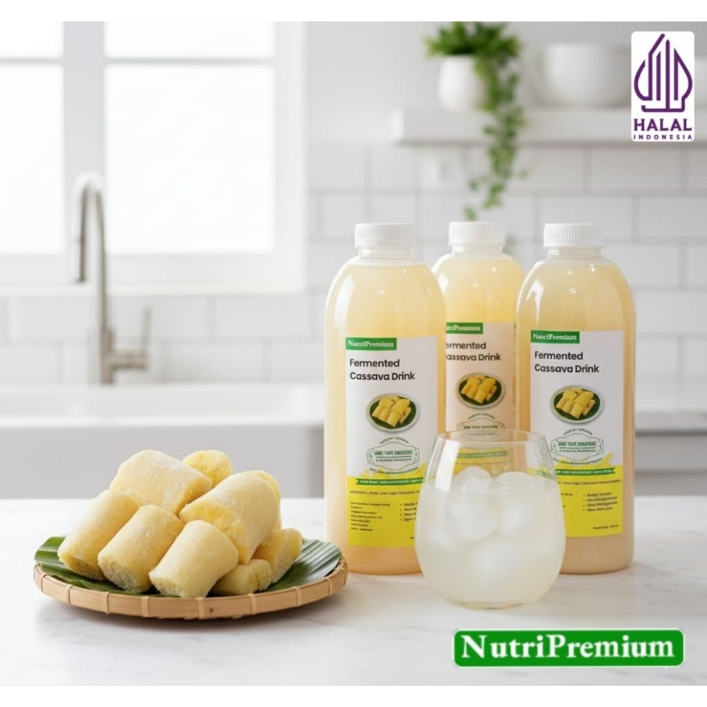 Jual Minuman Sari Tape Singkong 1000 Ml Khas Jawa Timur / Badek Tape ...