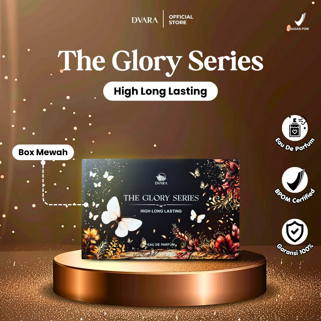 Jual NEW LAUNCHING THE GLORY SERIES HIGH LONG LASTING BY DVARA PARFUME ...