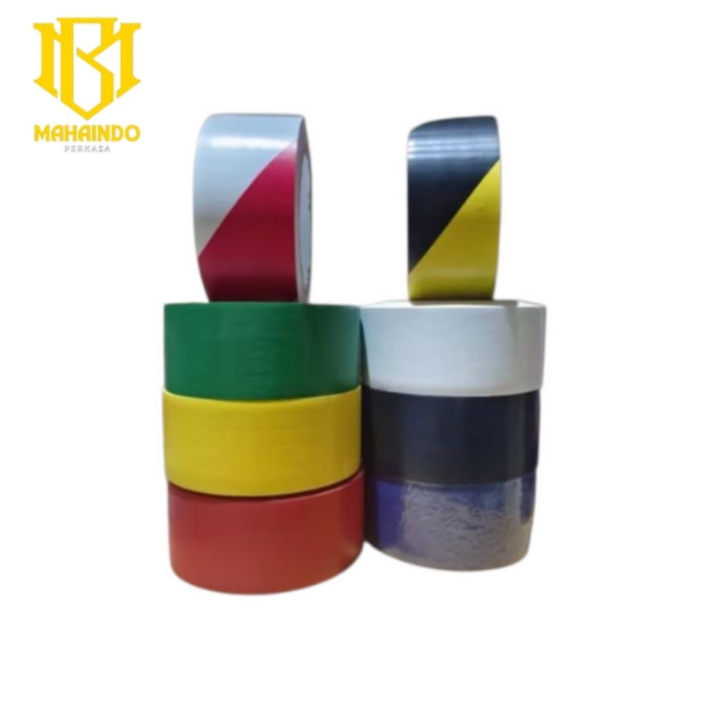 Jual Lakban Lantai Kuning-Hitam / Floor Marking Tape / Police Line Tape ...