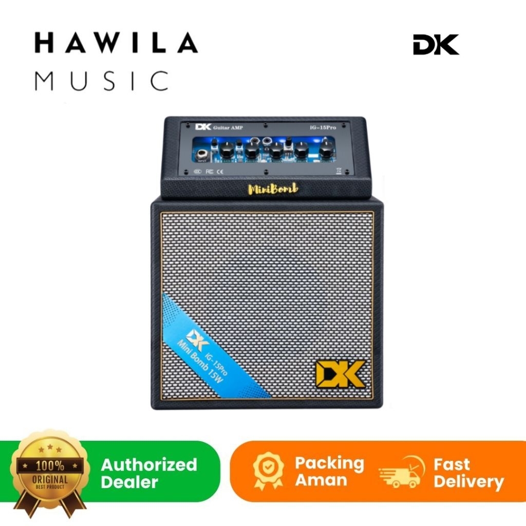 Jual Ampli gitar Mini DK iG-15 Pro IG15 Pro Amplifier Guitar Amp W ...