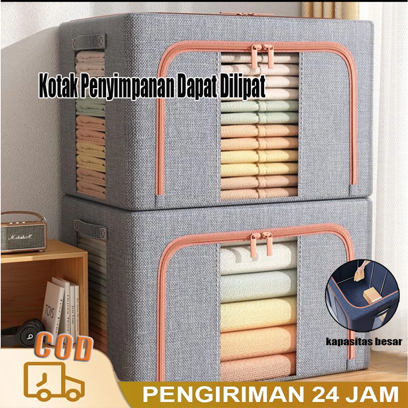 Jual Lipat Storage Box 24L/66L/110L /Kotak Mainan Perlengkapan Rumah ...