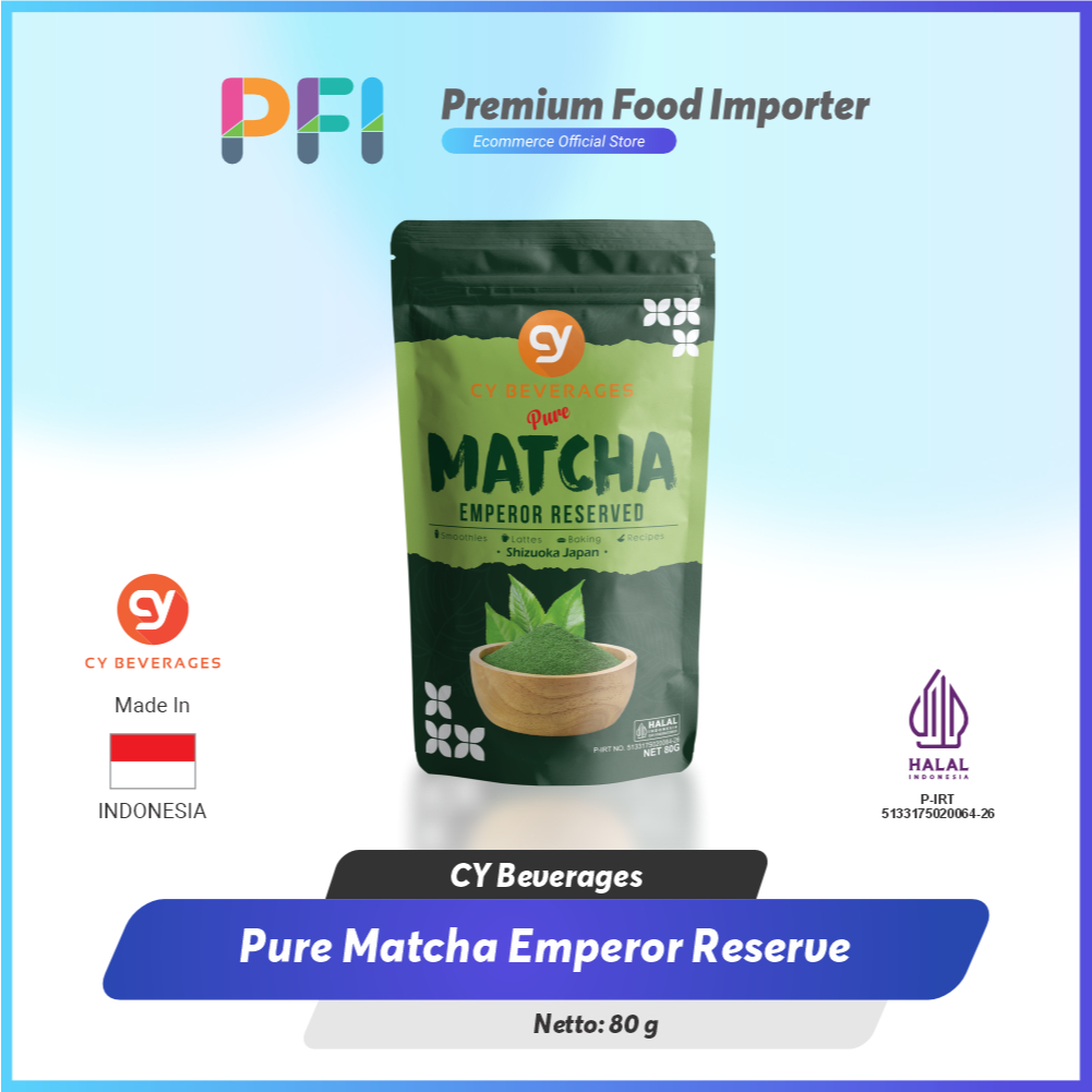 Jual CY Pure Matcha Emperor Reserve Ceremonial Powder 80g | Shopee ...