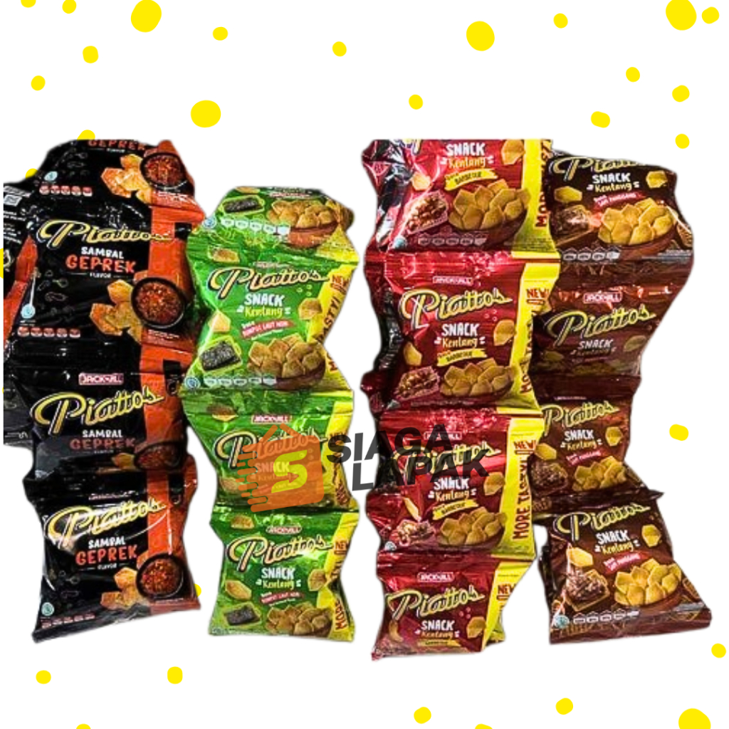 Jual PIATTOS SNACK KENTANG RENTENGAN 10X13G | Shopee Indonesia