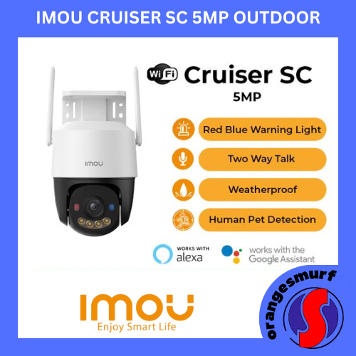 Jual Imou Cruiser SC 5MP Smart Camera Wireless CCTV Wifi Outdoor Pan ...