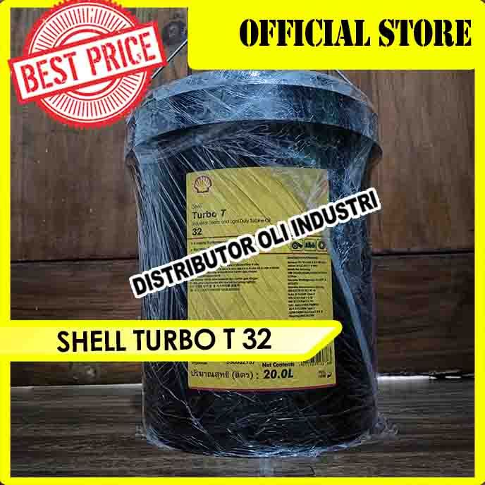 Jual SHELL TURBO T 32 ( 20 Liter - Ready Stock ) | Shopee Indonesia