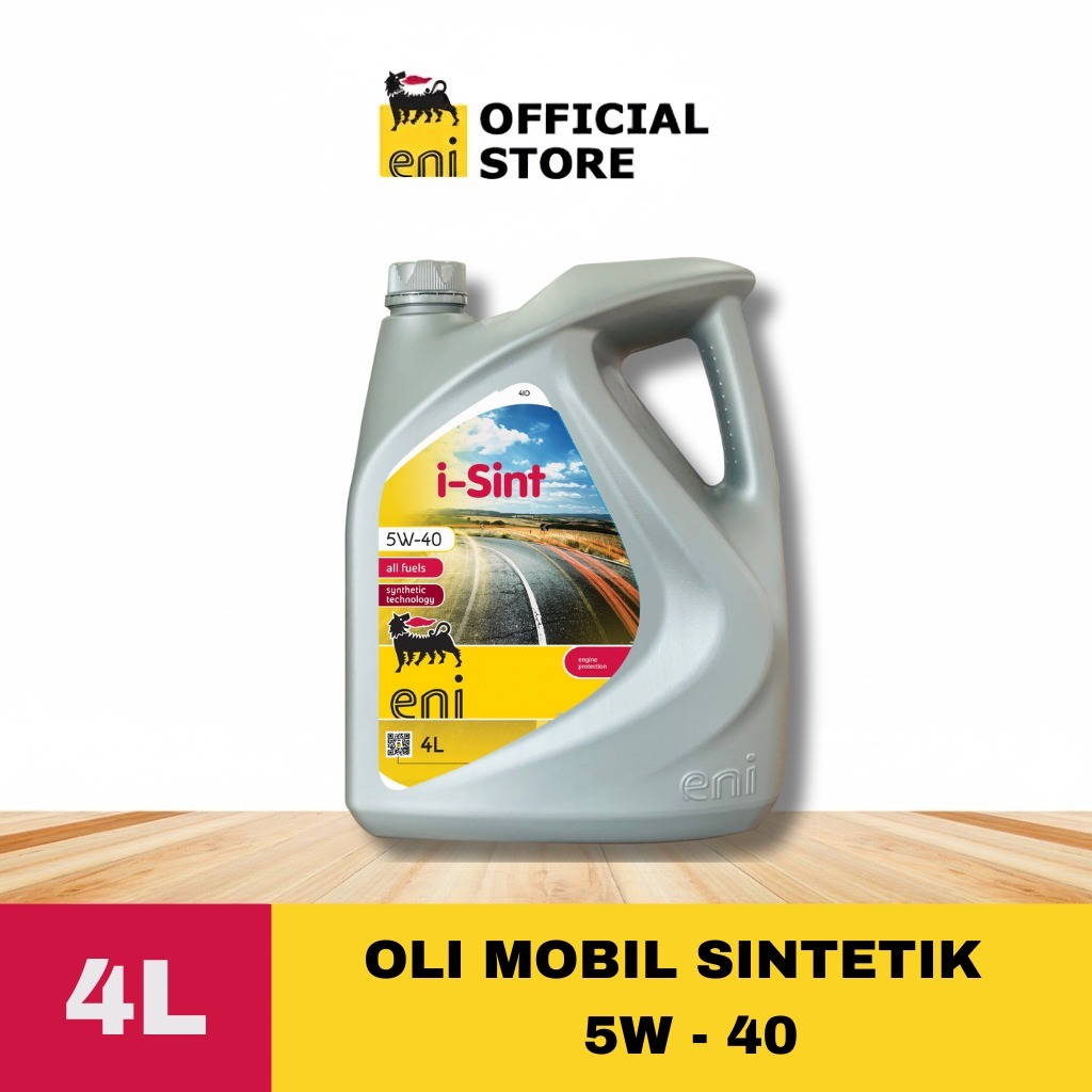 Jual Oli Mobil ENI i-Sint 4ID, 5W-40, 4 Liter | Shopee Indonesia