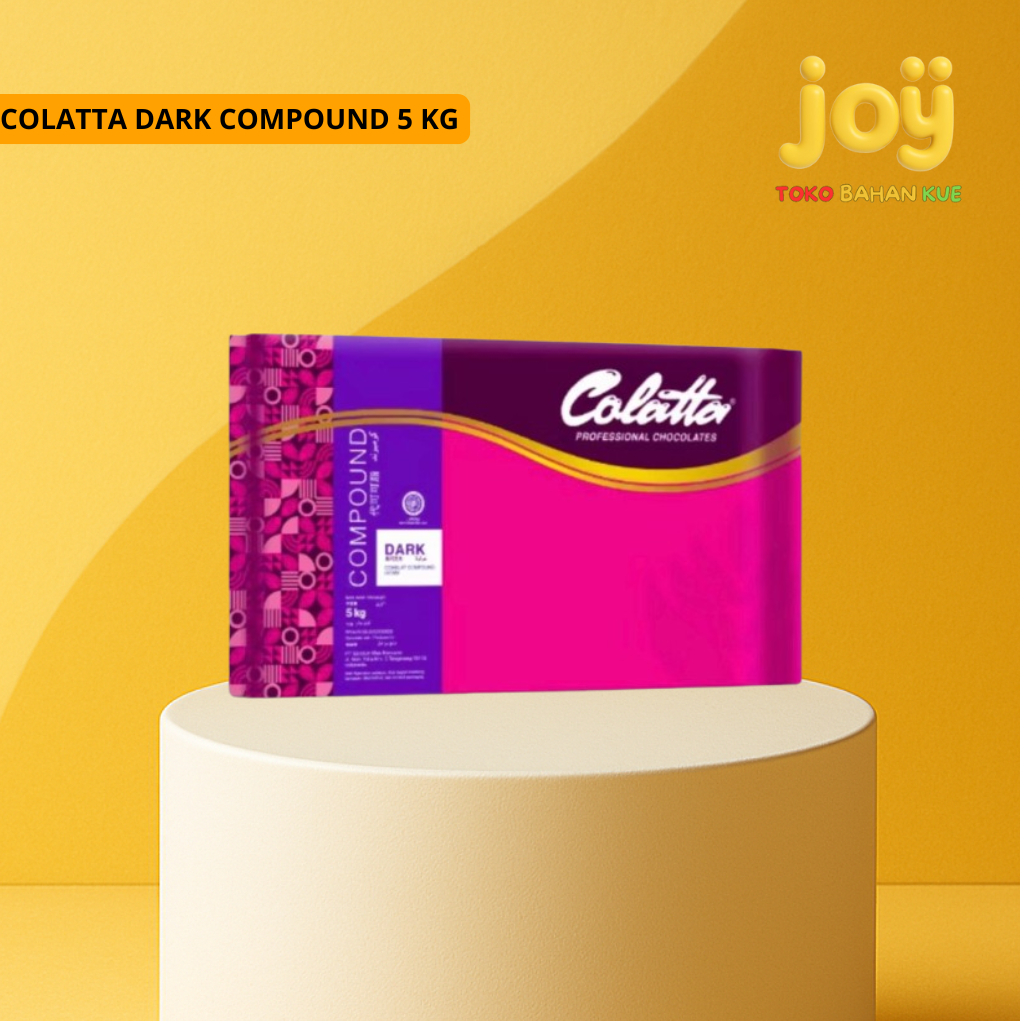Jual COLATTA DARK COMPOUND 5 KG/ COKLAT BATANG/ COKLAT BLOK | Shopee ...