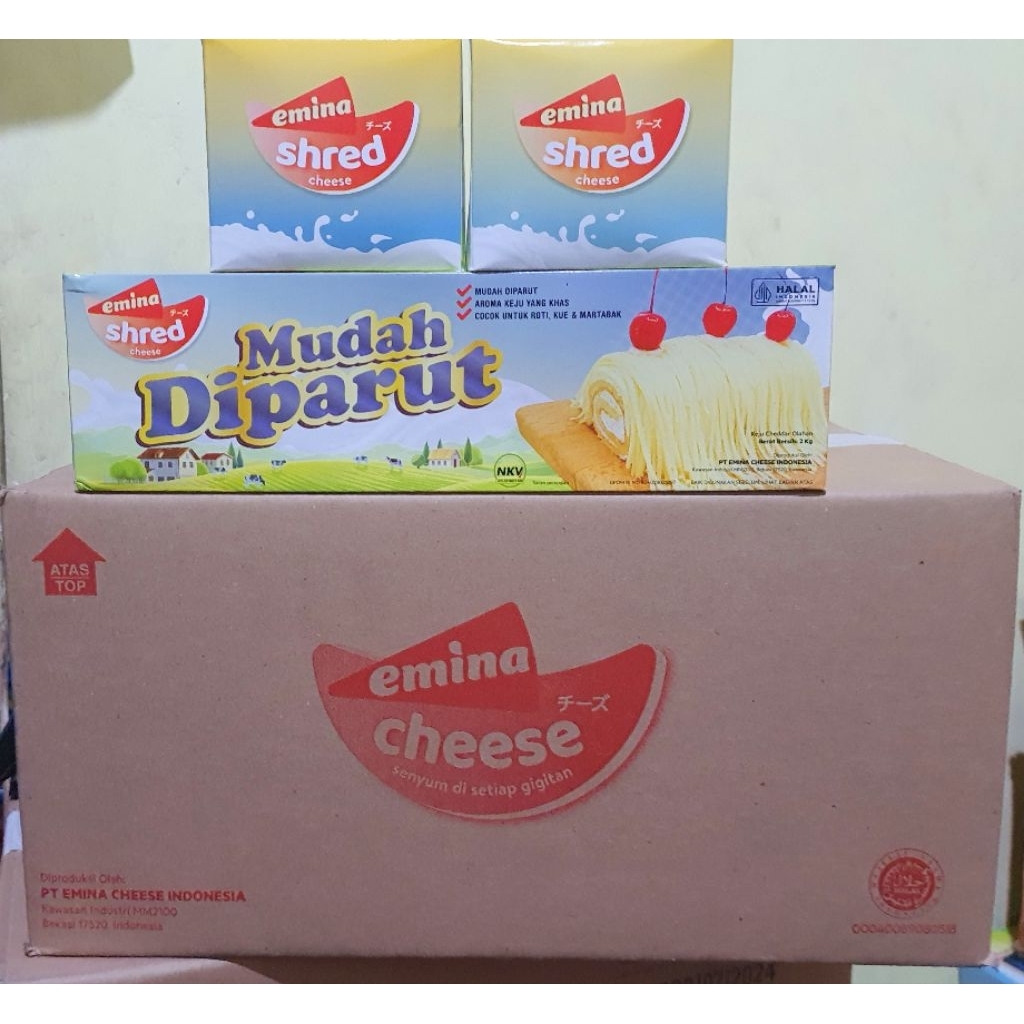 Jual KEJU EMINA SHRED 8 × 2KG (KARTON) | Shopee Indonesia