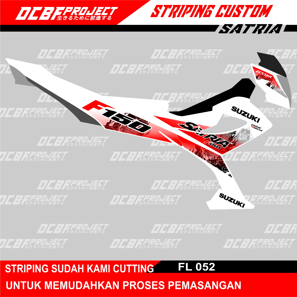 Jual STRIPING CUSTOM SATRIA FU FACELIFT DESAIN SUKA SUKA | Shopee Indonesia