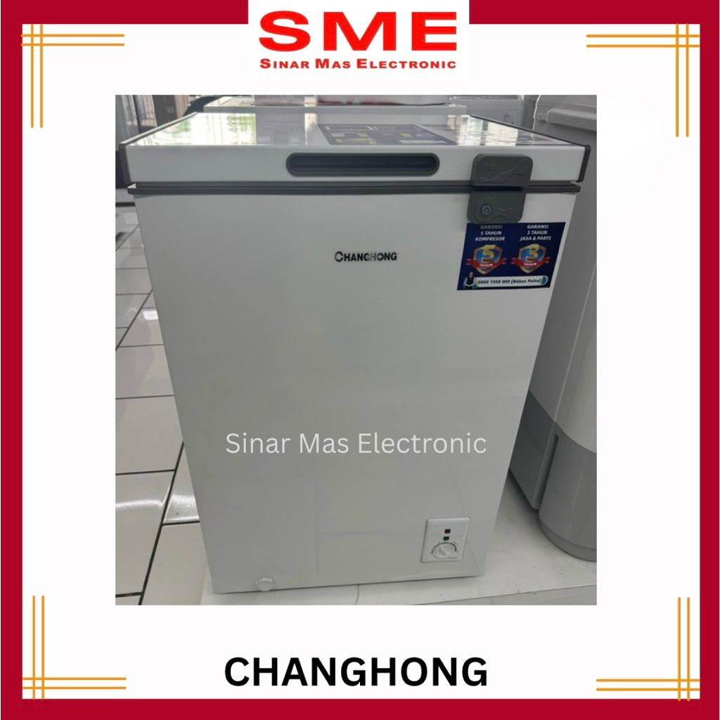Jual Chest Freezer Box Changhong 100 Liter | Shopee Indonesia