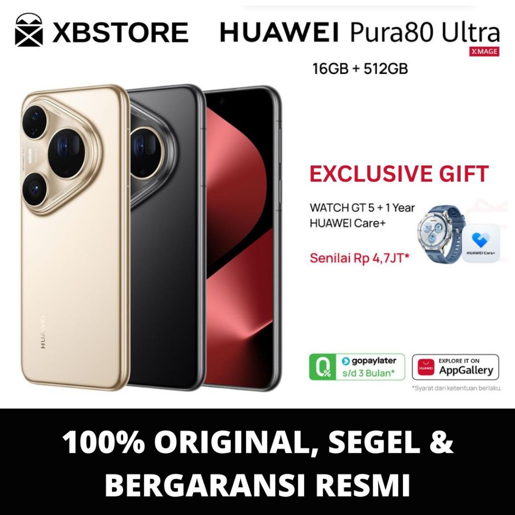 Jual HUAWEI Pura 80 Ultra Smartphone | 10x Optical Zoom | 1-inch Sensor ...