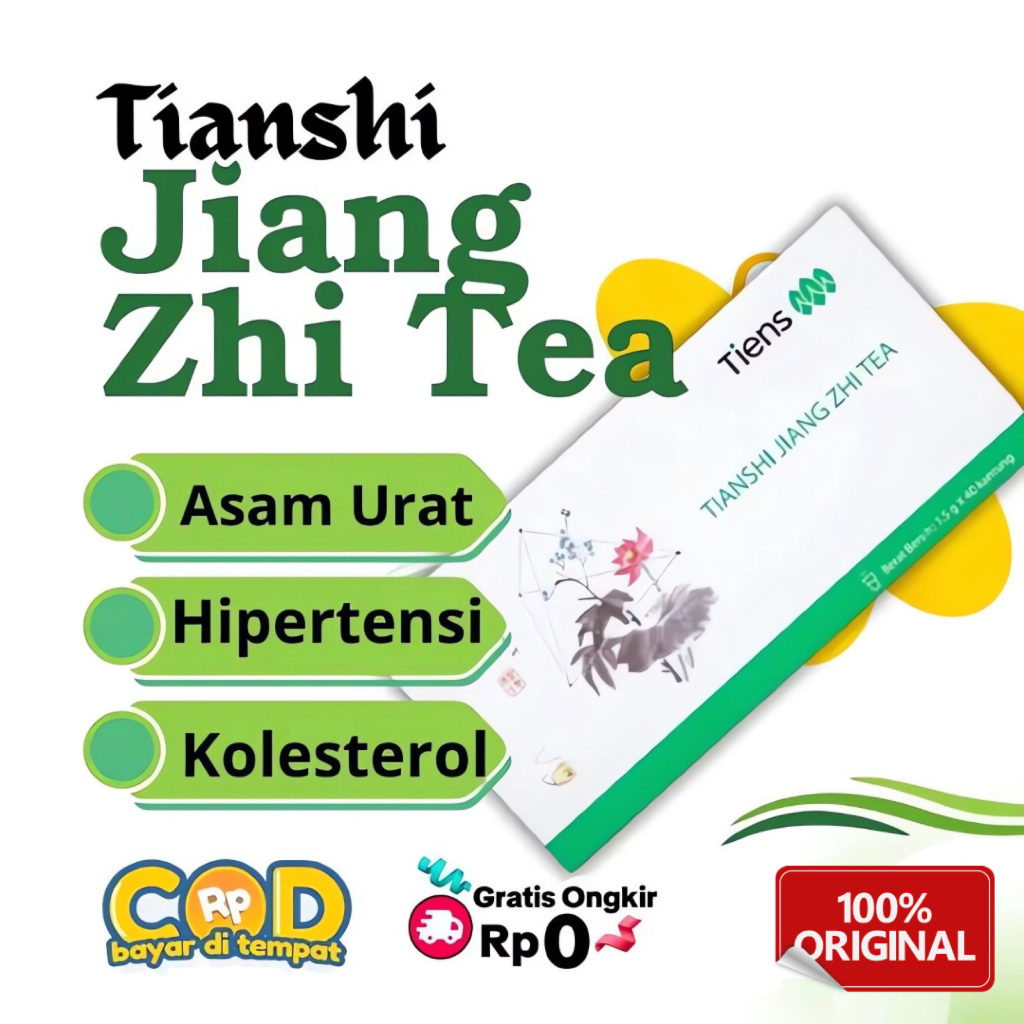 Jual JIANG ZHI TEA TIENS OBAT HERBAL ASAM URAT TEH HERBAL UNTUK ASAM ...