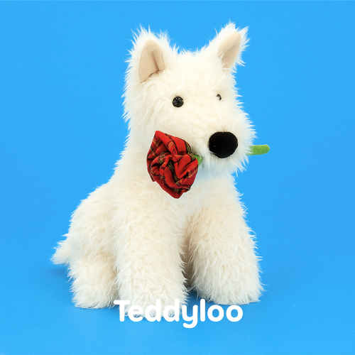 Jual VALENTINES SPECIAL Munro Scottie Dog Love You Jellycat Plush Rare ...