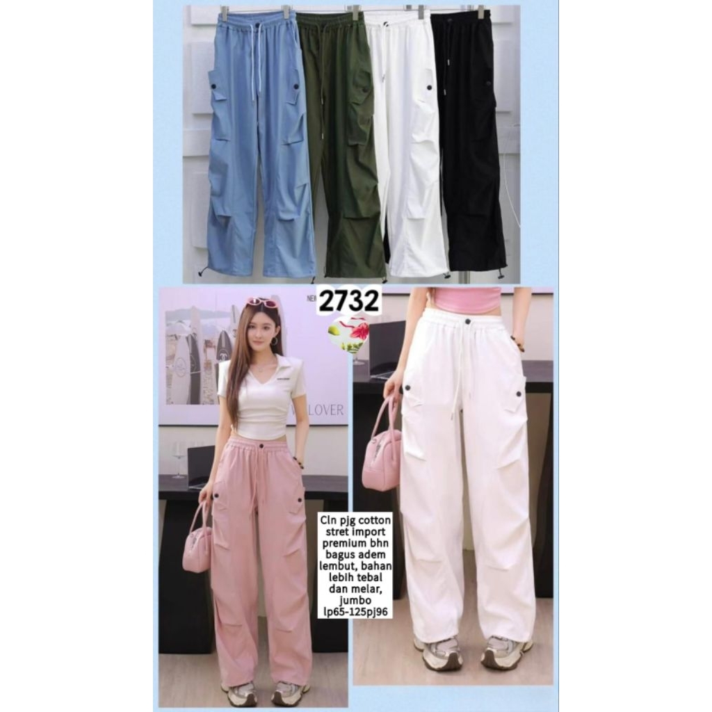 Jual MS 2732 Cln pjg cotton stret premium jumbo | Shopee Indonesia