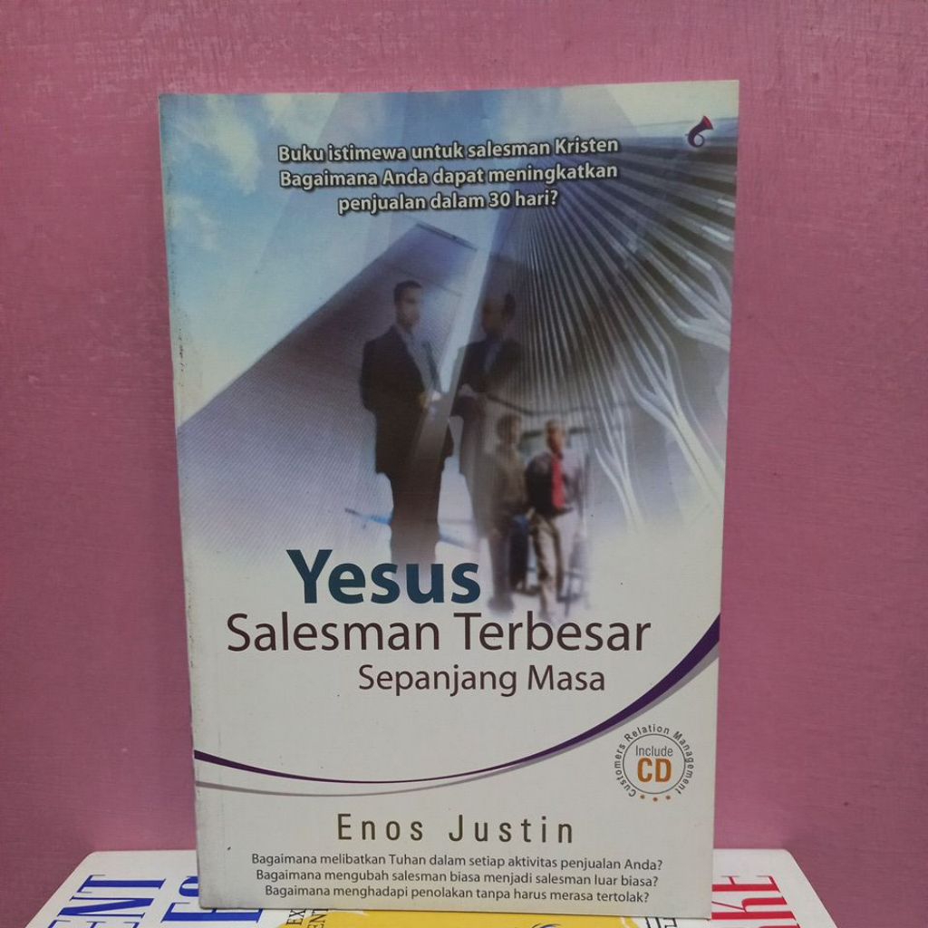 Jual Buku Yesus Salesman Terbesar Sepanjang Masa by Enos Justin ...