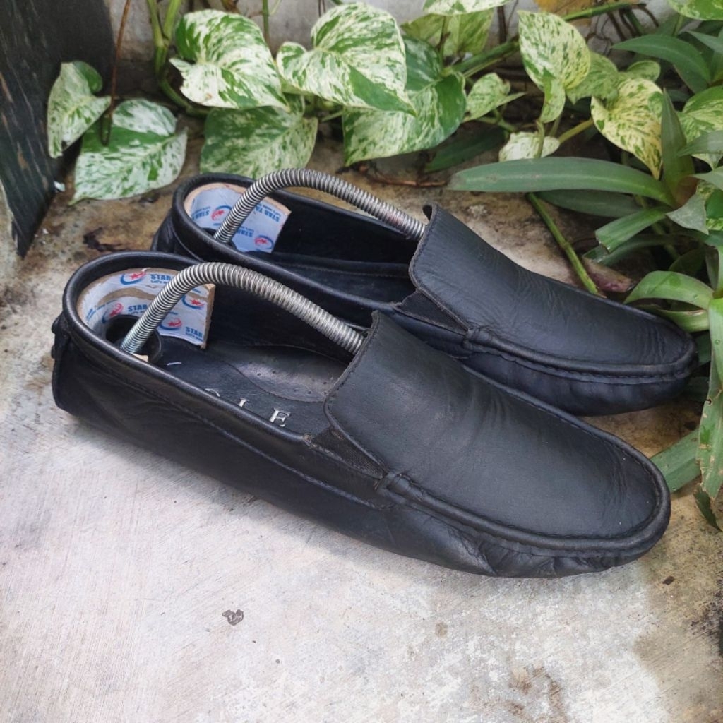 Jual sepatu loafer second Cole size 44(28cm) | Shopee Indonesia
