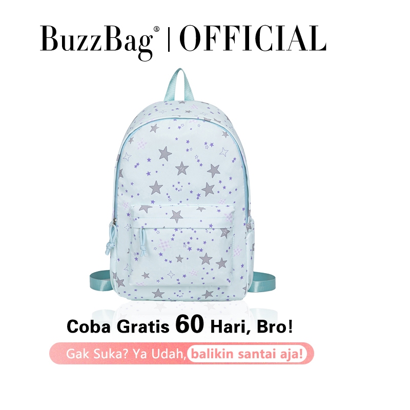 Jual BuzzBag - Tas Ransel Wanita Korean Style Motif Bintang Viral, Muat ...