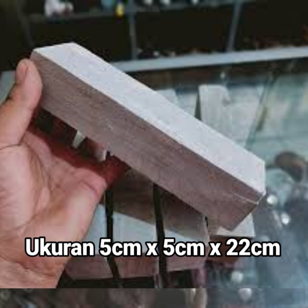 Jual Asahan batu alam halus ungkal ukuran 5cm X 5cm X 22cm | Shopee ...