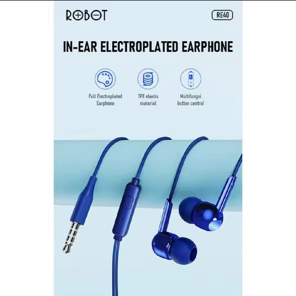 Jual Headset Robot RE40 - Deep Bass High Definition Sound Quality ...