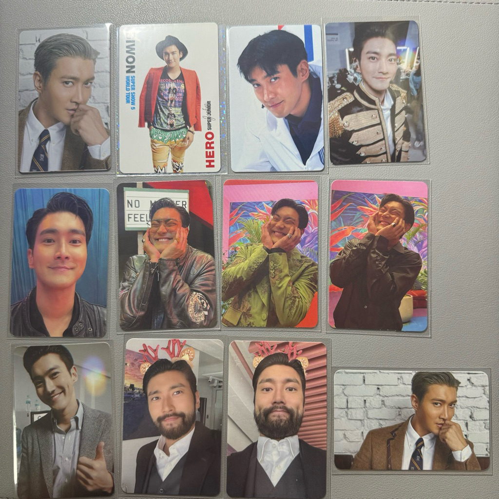 Jual [OFFICIAL] Siwon Choi Photocard PART 8 Super Junior Suju SJ ...