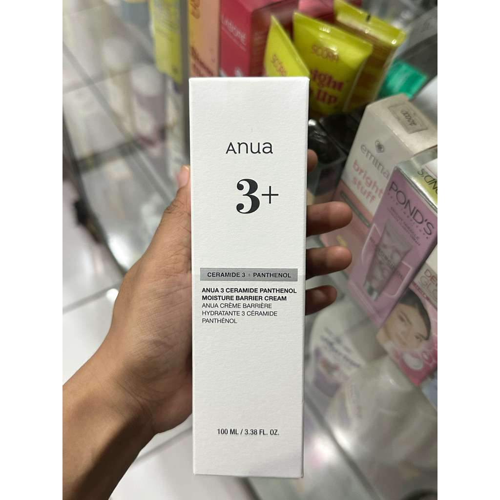 Jual ORIGINAL ANUA 3 Ceramide Panthenol Moisture Barrier Cream 100ml ...