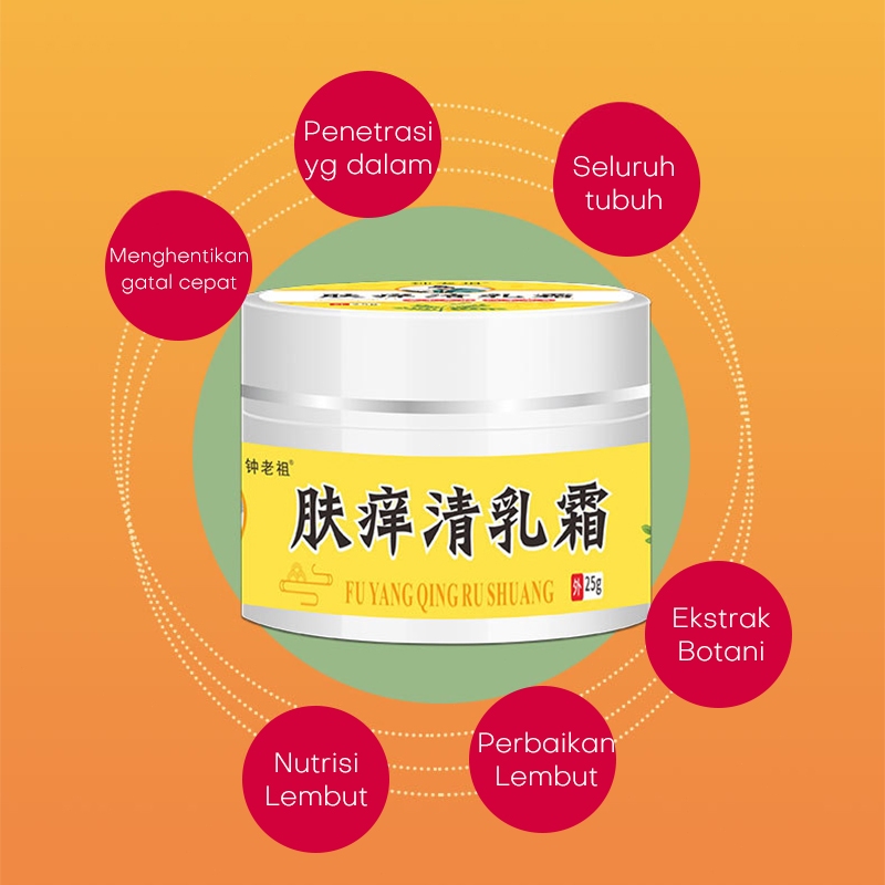 Jual salep china gatal paling ampuh 25g obat eksim psoriasis cream 100% ...