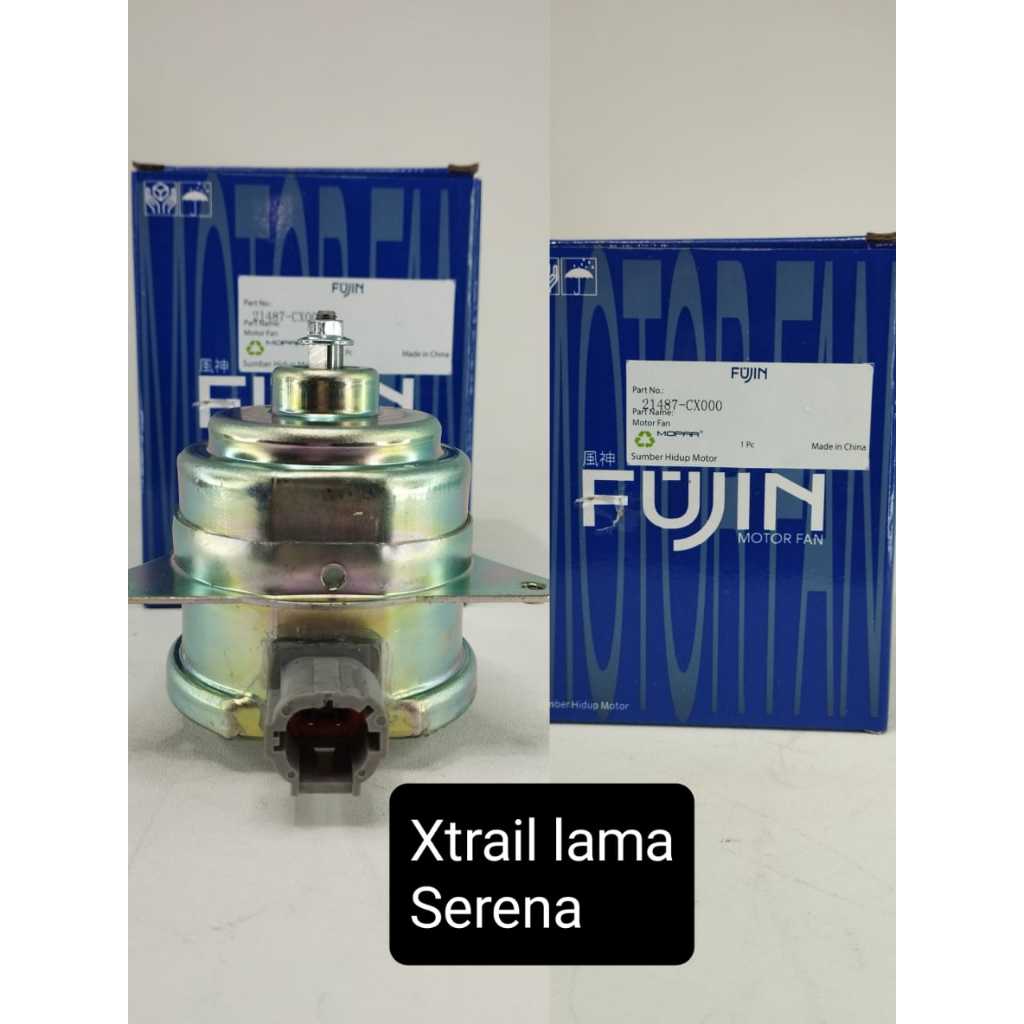 Jual Motor Fan Radiator Xtrail T30 Serena C24 21487-CX000 Original Asli ...