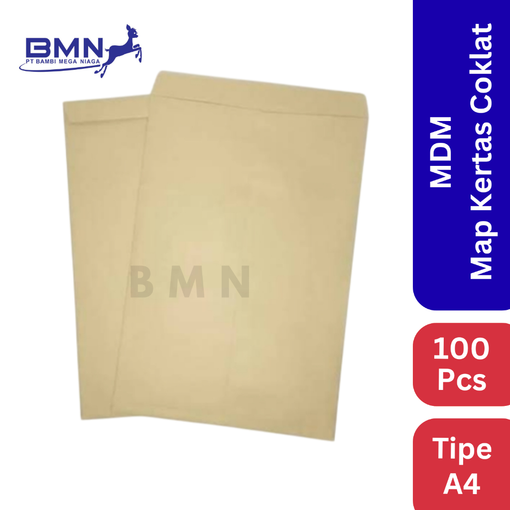 Jual MDM Map Kertas Coklat A4 1 Pack Isi 100 Pcs Original | Shopee ...
