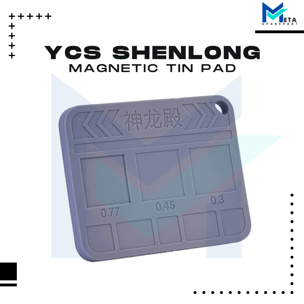 Jual YCS SHENLONG GREY MAGNETIC PAD / ALAS MAGNET CETAK IC | Shopee ...