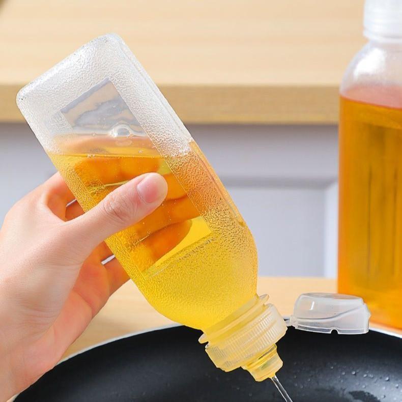 Jual Botol Anti Tumpah Minyak Saus Kecap Syrup Anti Tumpah 500ML Botol ...