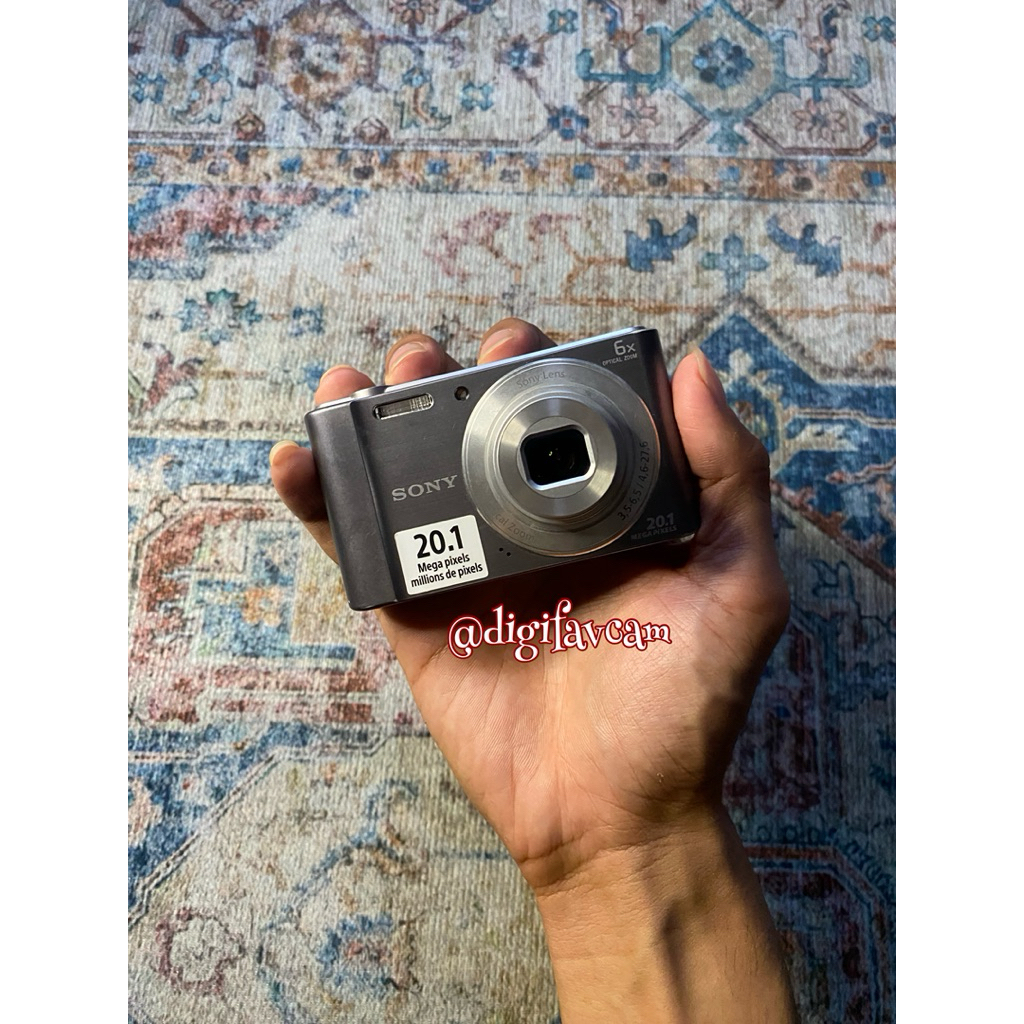 Jual DIGICAM Sony DSC-W810 (Silver) FULLSET | Shopee Indonesia