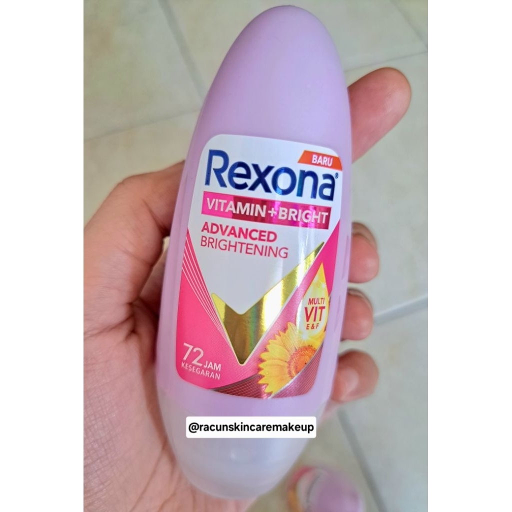 Jual ^PROMO^^ REXONA WOMEN VITAMIN+BRIGHT ADVANCED WHITENING 45ML(EXP ...