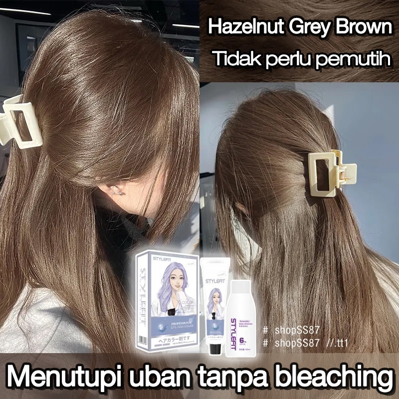 Jual (Beli 100ml gratis 100ml)STYLE FIT cat rambut*200ml,pewarna rambut ...