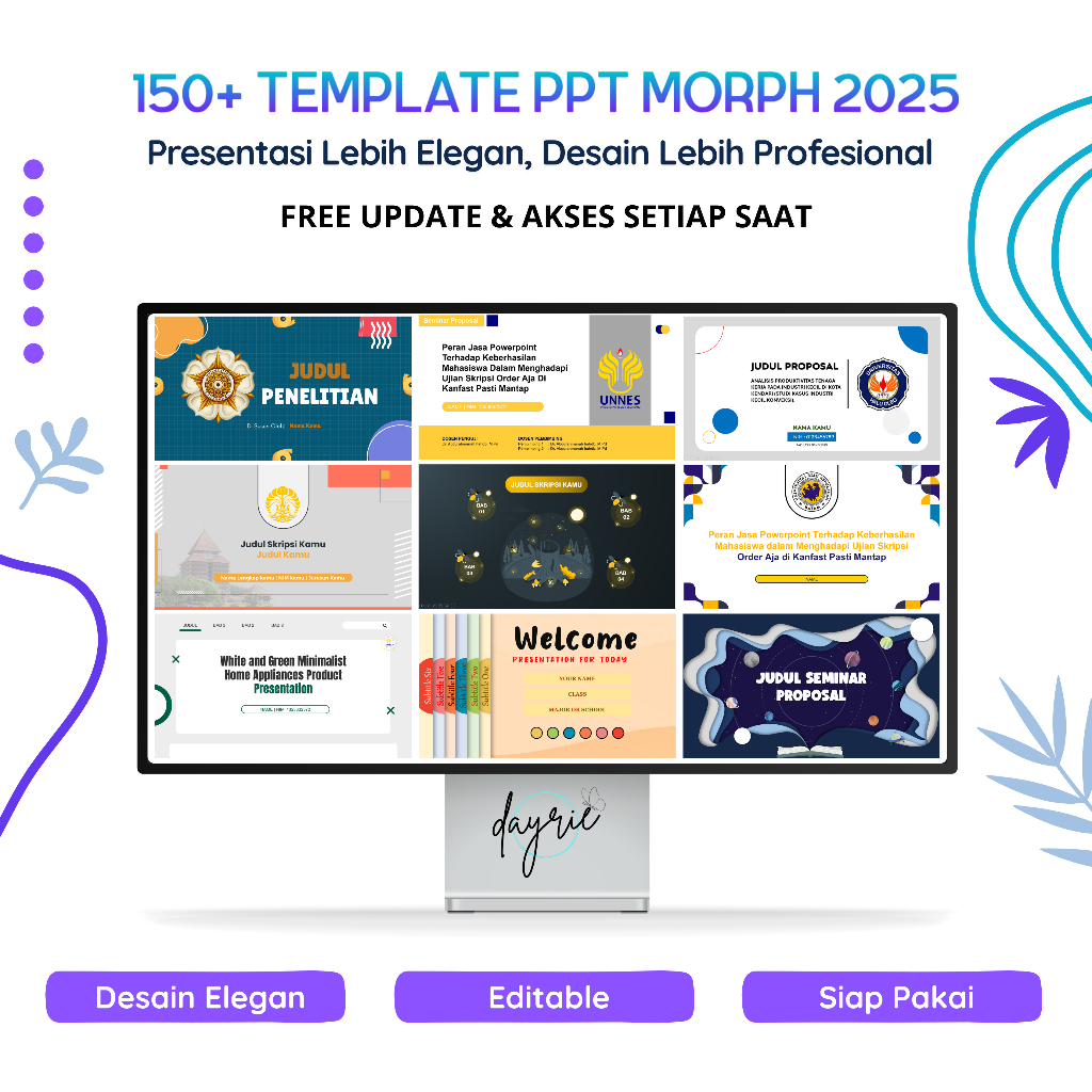 Jual 150+ Template Powerpoint PPT Morph Premium Professional - Transisi ...