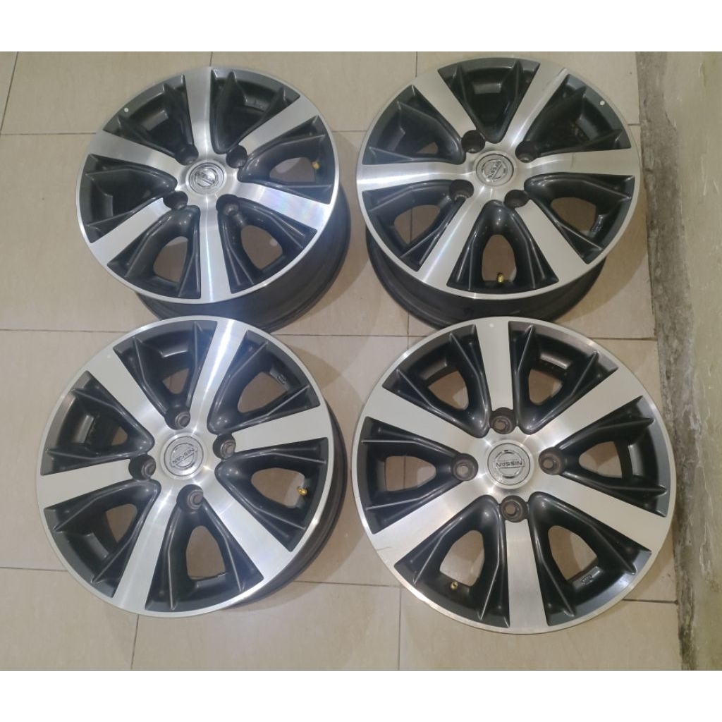 Jual Velg R15 oem Livina HWS model two-tone (4 velg only) | Shopee ...