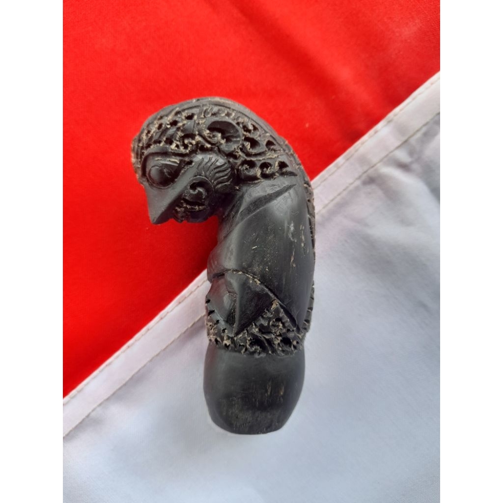 Jual Tanduk hitam BUTO BAJANG Deder keris [ Handle keris [Hulu keris no ...