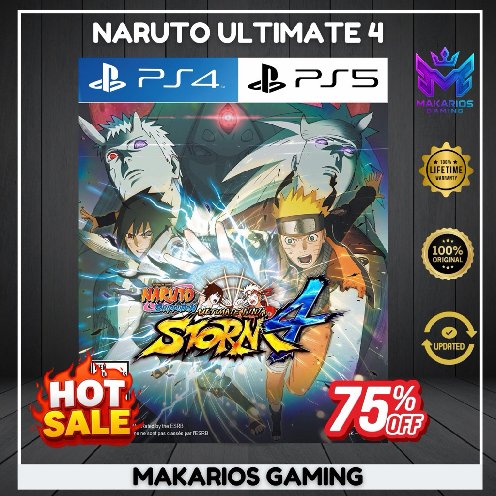 Jual Naruto Ultimate Ninja Storm 4, For PS5 / PS4 | Shopee Indonesia