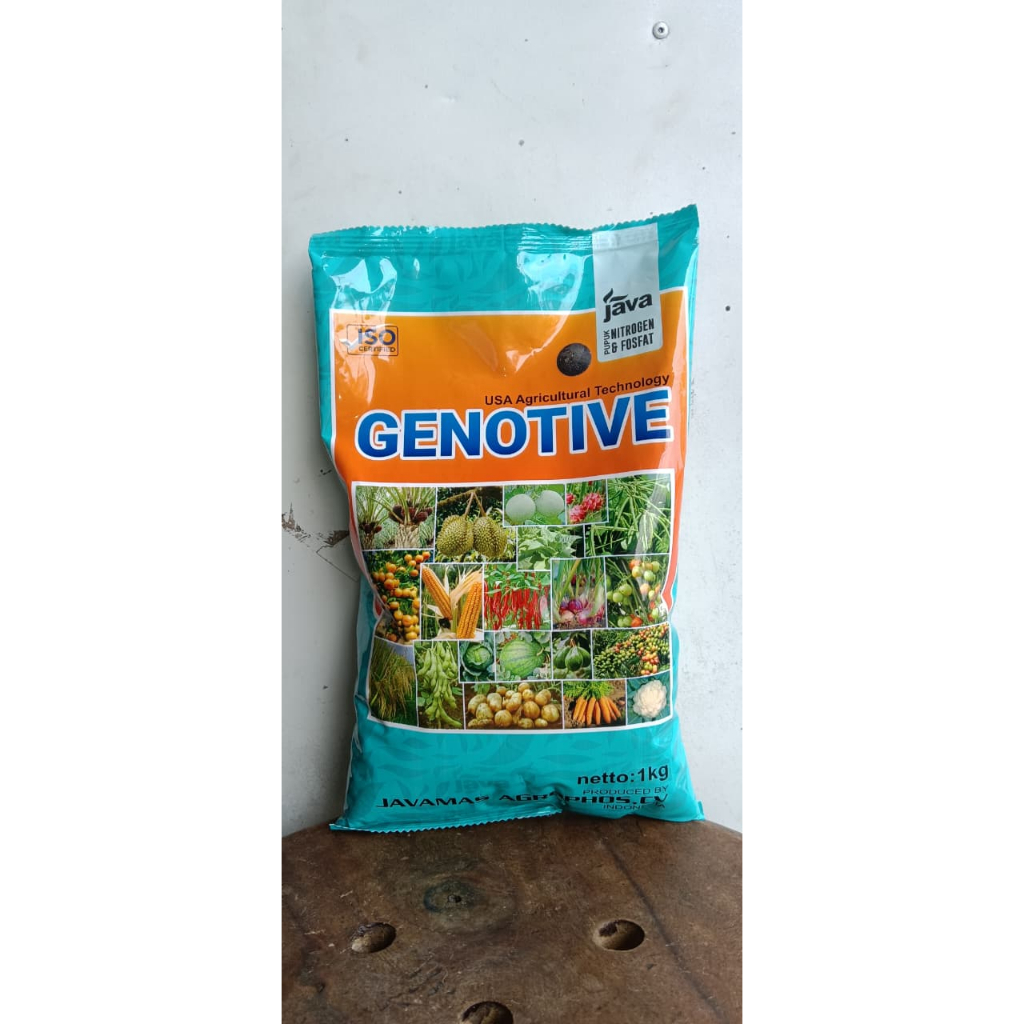 Jual Genotive Javamas 1Kg / Pupuk daun Nutrisi Majemuk / Double Makro ...