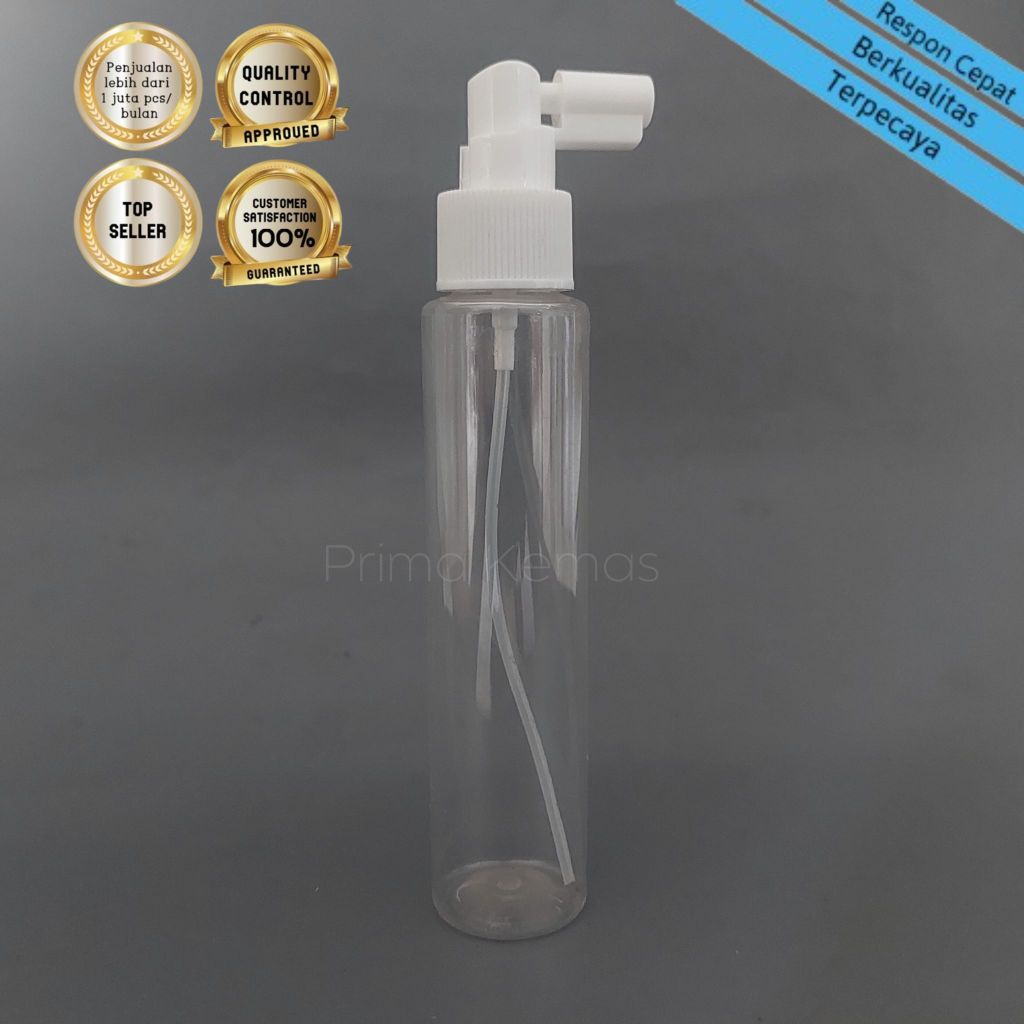 Jual Botol Nasal Sprayer 100 ml - botol hair care - hair tonic - botol ...