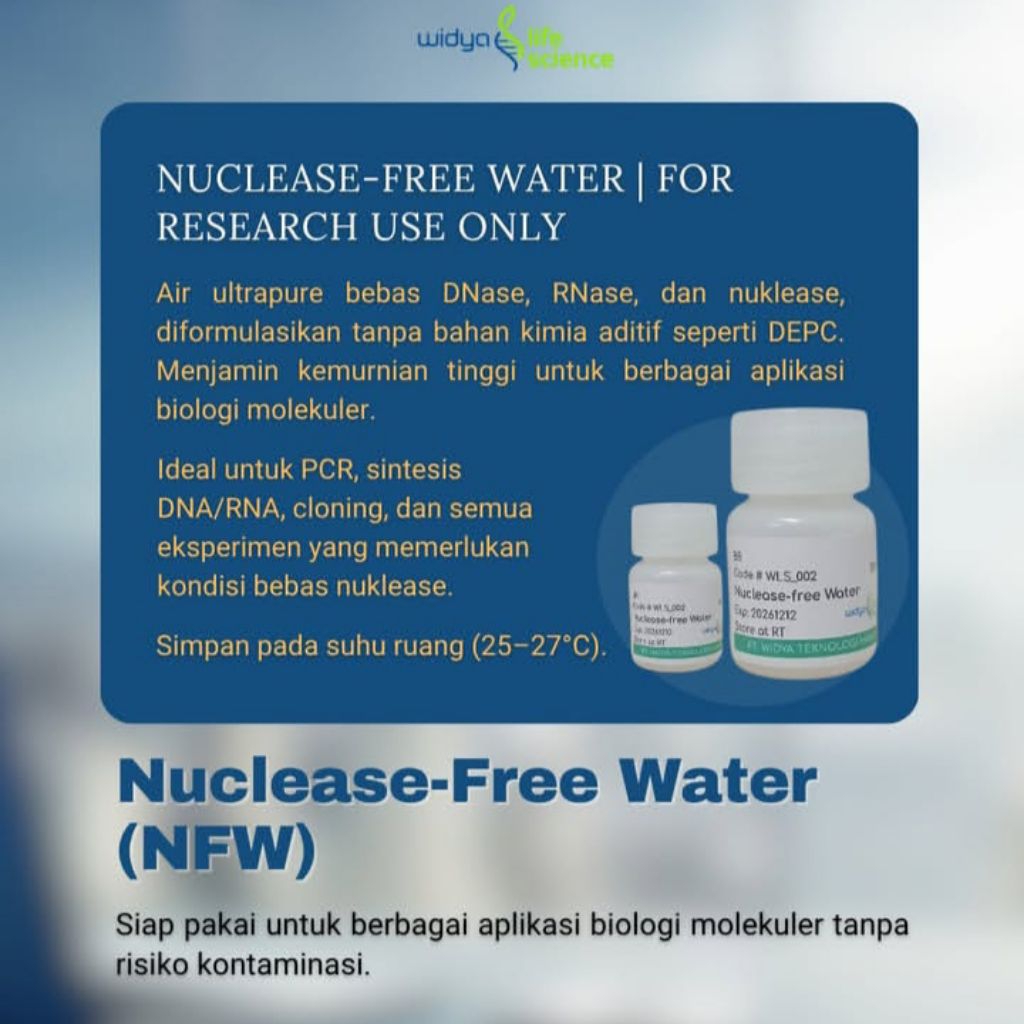 Jual NFW - Nuclease Free Water 30 mL | Shopee Indonesia