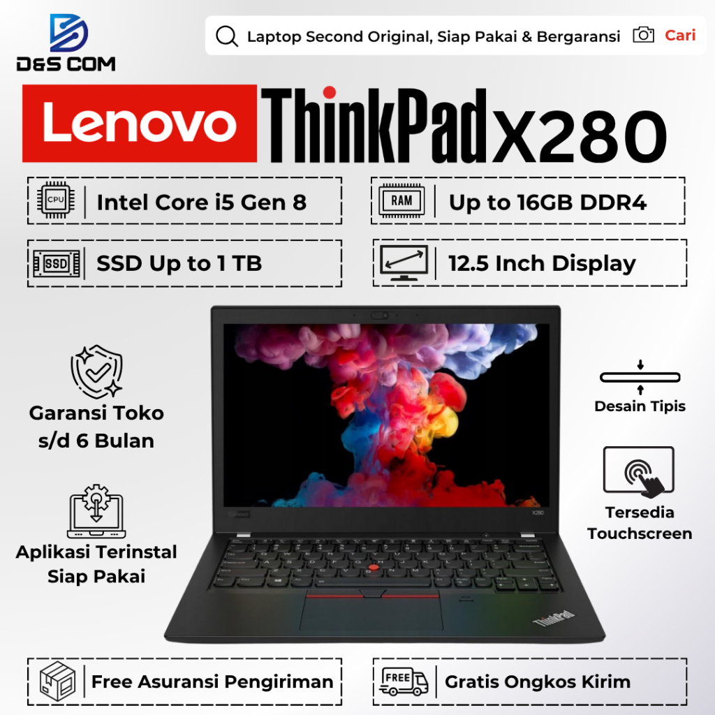 Jual thinkpad x280 Harga Terbaik & Termurah Mei 2026 | Shopee Indonesia
