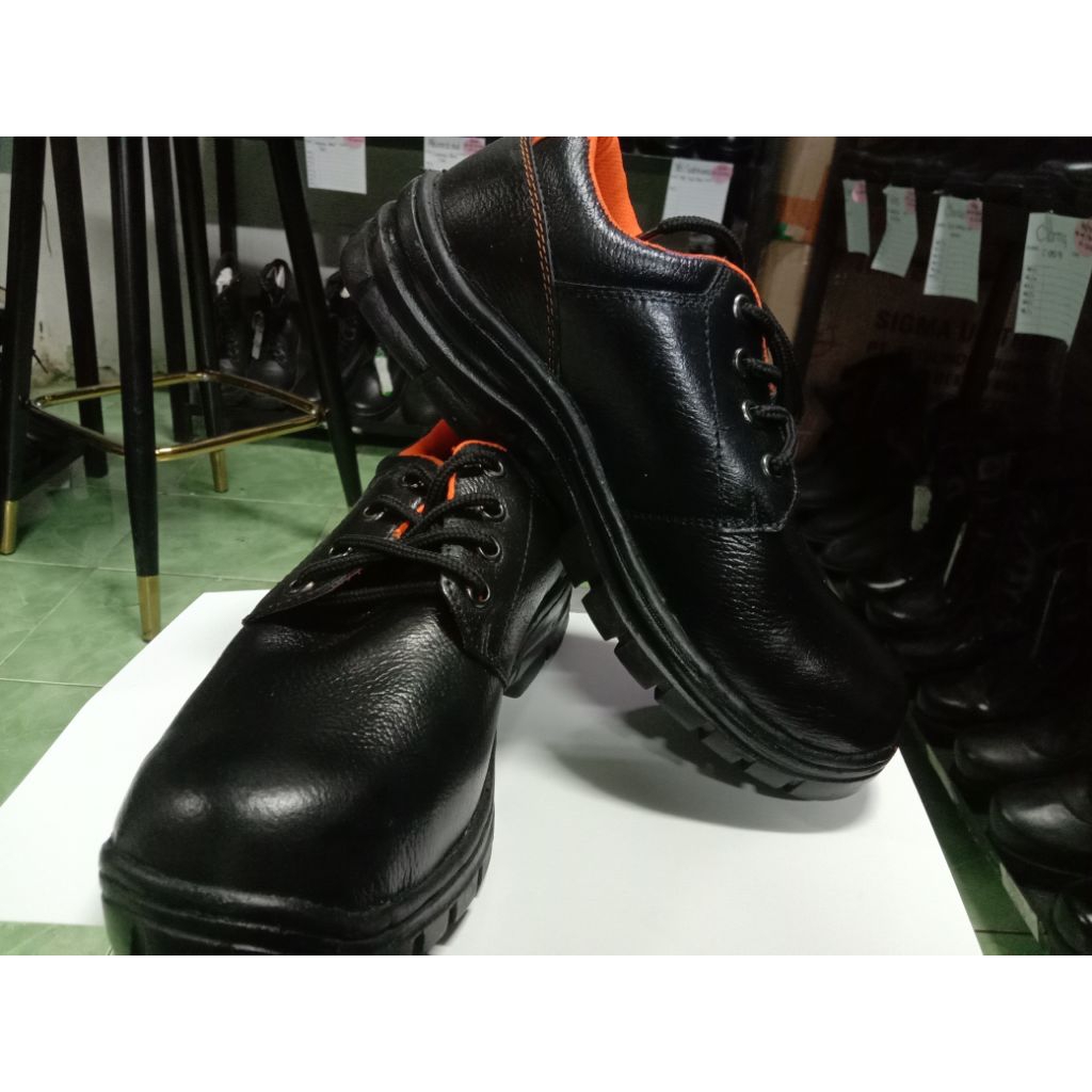 Jual Sepatu Safety King'S Tali Pendek Kom. Oren | Shopee Indonesia