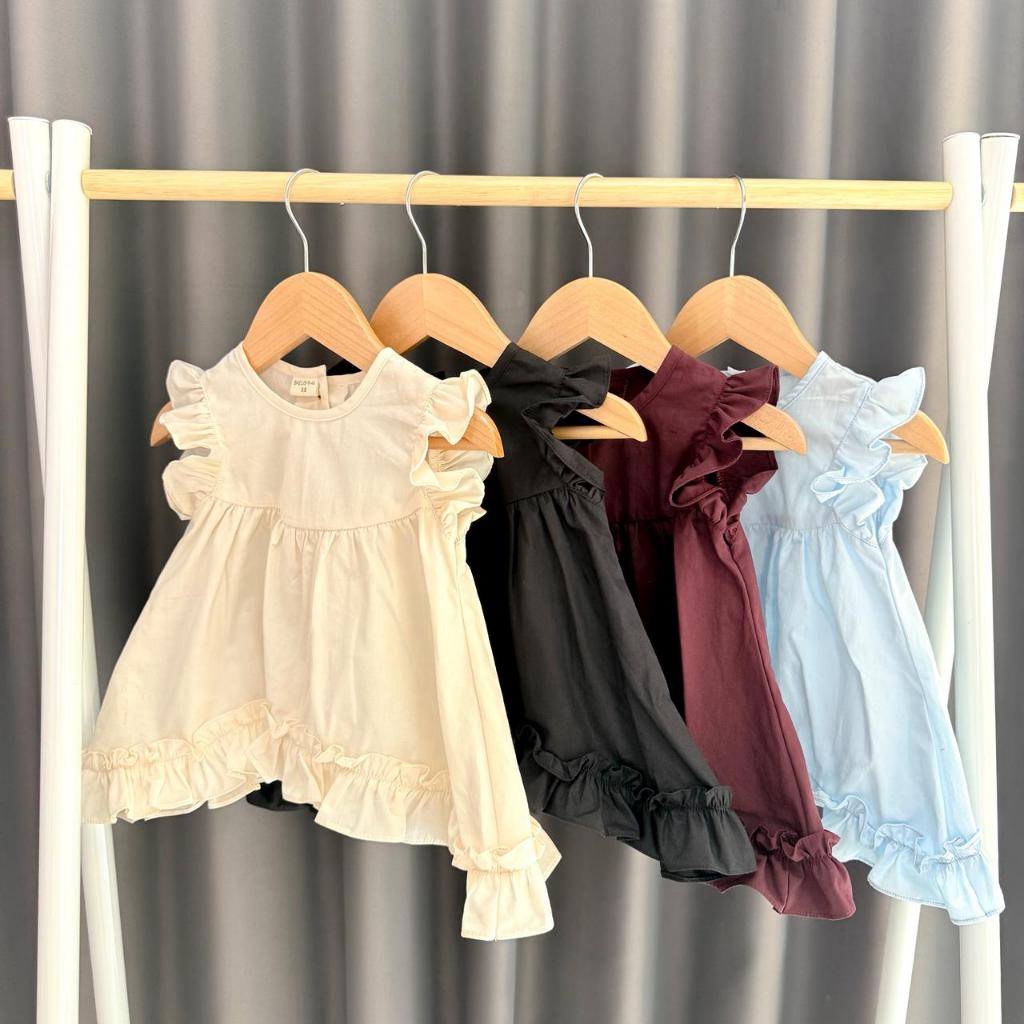 Jual Prilly Blouse / Sleeveless Ruffle / Atasan Anak Perempuan & Bayi ...