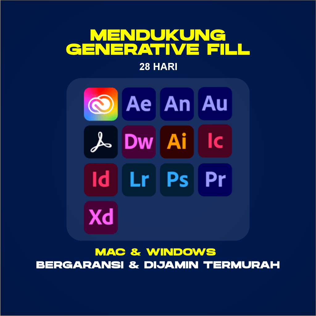 Jual Adobe Creative Cloud All Apps 28 Hari | Langganan Resmi | Shopee ...