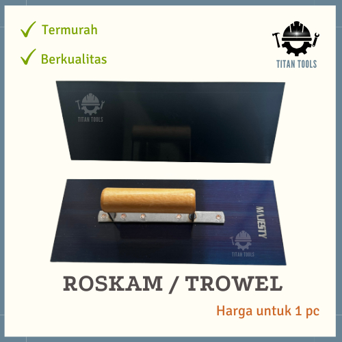 Jual [READY MERK MAJESTY] Roskam Plat Baja / Plastering Trowel / Alat ...