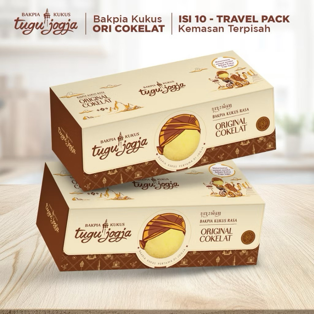 Jual Bakpia Kukus Tugu Jogja isi 10 | oleh-oleh khas Jogja | Shopee ...