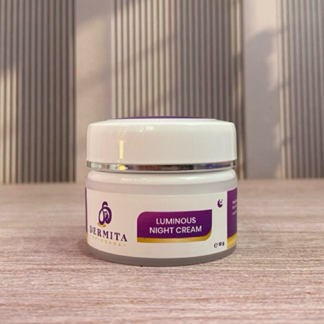 Jual DERMITA Luminous Night Cream | Shopee Indonesia