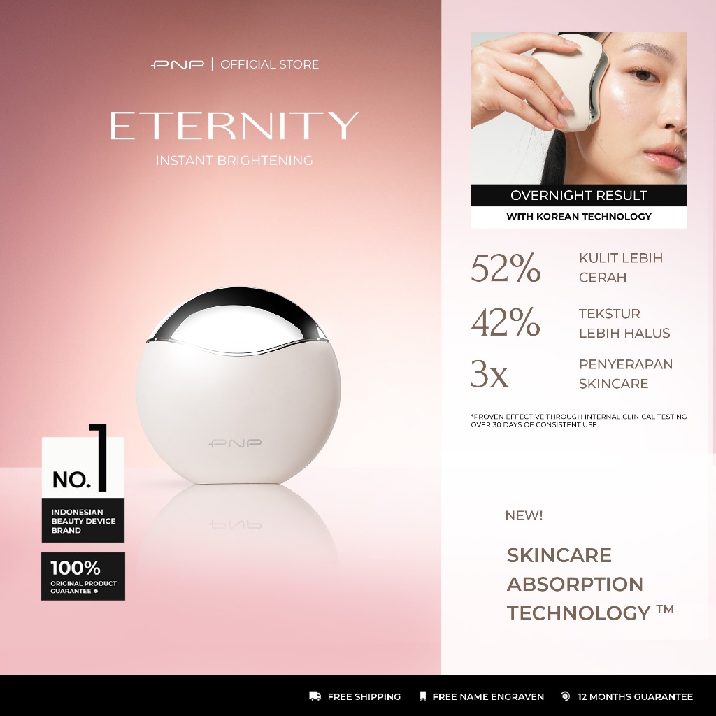 Jual PNP Eternity – Instant Brightening Beauty Device | Skincare ...