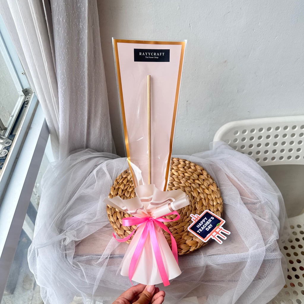 Jual Plastik Bunga Mawar Kosongan Sudah Dirangkai tinggal pakai ...